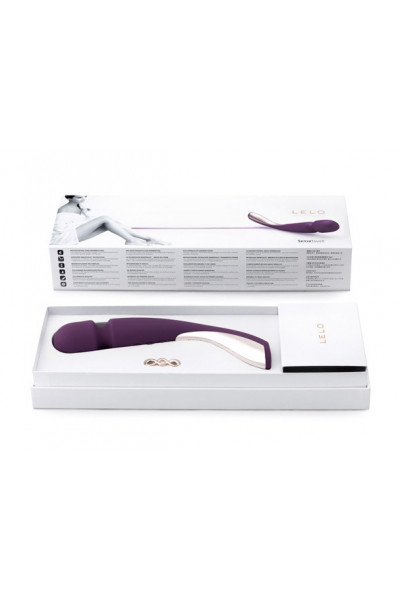 Vibro Lelo mauve - Smart Wands Large pas cher - Vibromasseur Classique Lelo