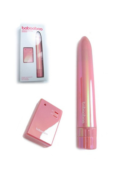 Vibromasseur Rose Avec Télécommande Sans Fil 18 Cm Pas Cher